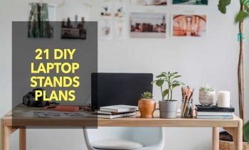 12 Free DIY Laptop Stands Plans - ToolsGearLab