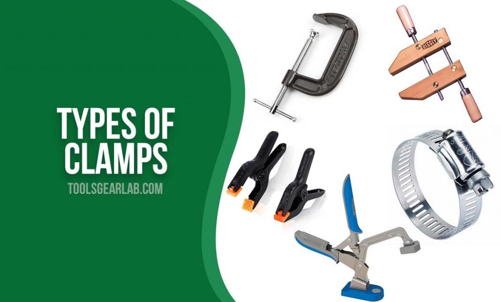 30 Different Types Of Clamps Every Woodworker Should Know - ToolsGearLab