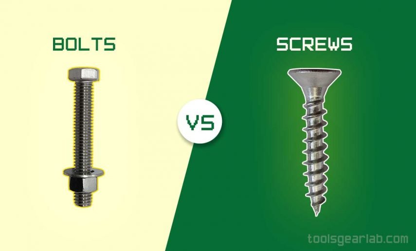 Bolts VS Screws - What's The Difference? - ToolsGearLab