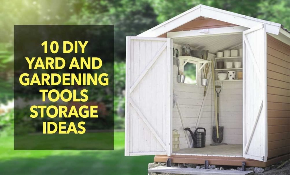 15 Free DIY Outdoor Storage Ideas In 2024 - ToolsGearLab