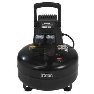 Ironton Oil-Free Pancake Air Compressor Review: Powerful 0.3 HP, 3 ...